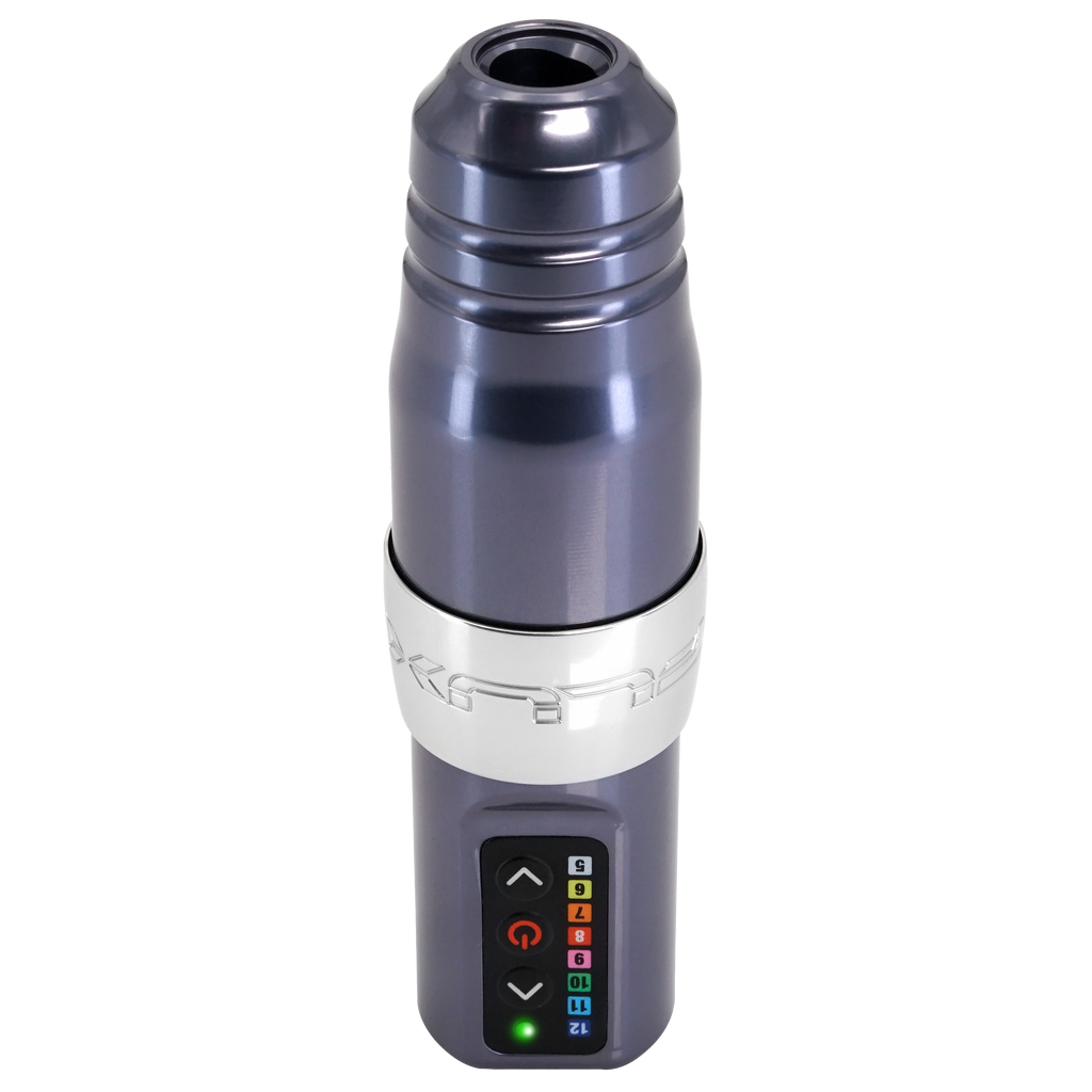 Flux S Wireless PMU Machine with PowerBolt - Gun metal – Ink Cosmetics